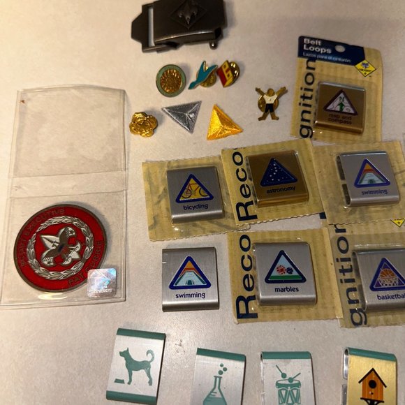 Scouting America | Accessories | Bundle Lot Of Bsa Boy Cub Scouts Belt ...